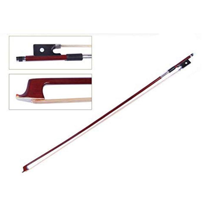 Violin Bow 4/4 3/4 1/2 1/4 1/8 Wood Ebony Frog Fiddle Bow Arbor ...