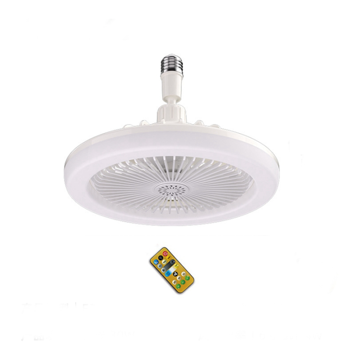Ceiling Fan with Remote Control and Light 30W LED Lamp Fan Smart Silent ...