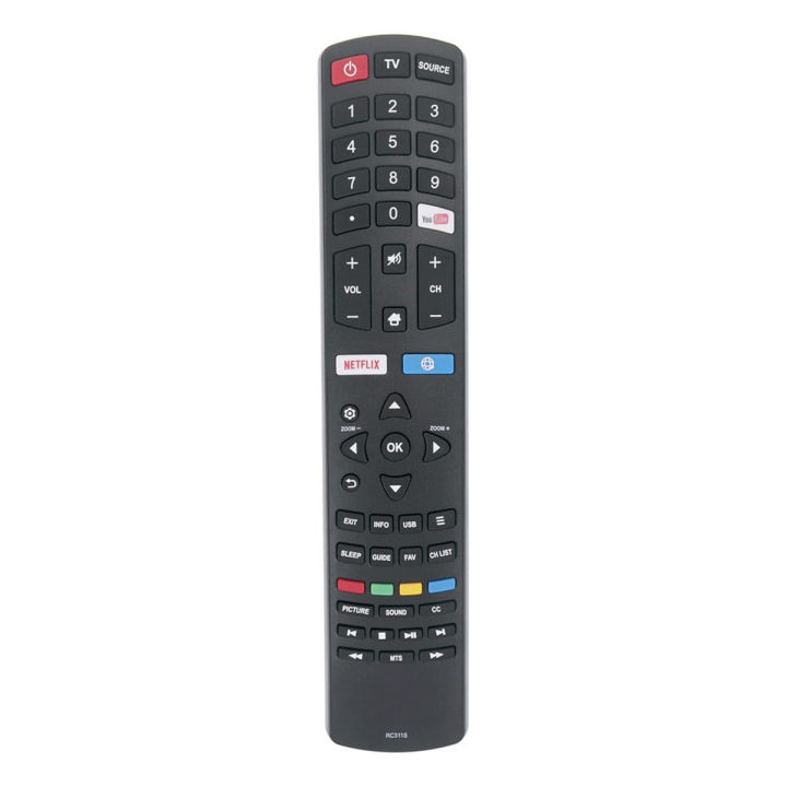 Singer Vista Smart TV (YouTube button) Remote Control All Singer TV ...