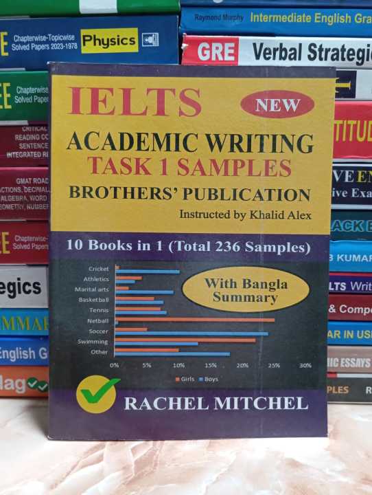 IELTS Academic Writing Task 1 Samples by Rachel Mitchell | Daraz.com.bd