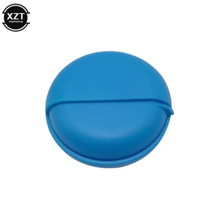 Round Earphone Wire Box Organizer Data Line Cables Storage Case Plastic ...