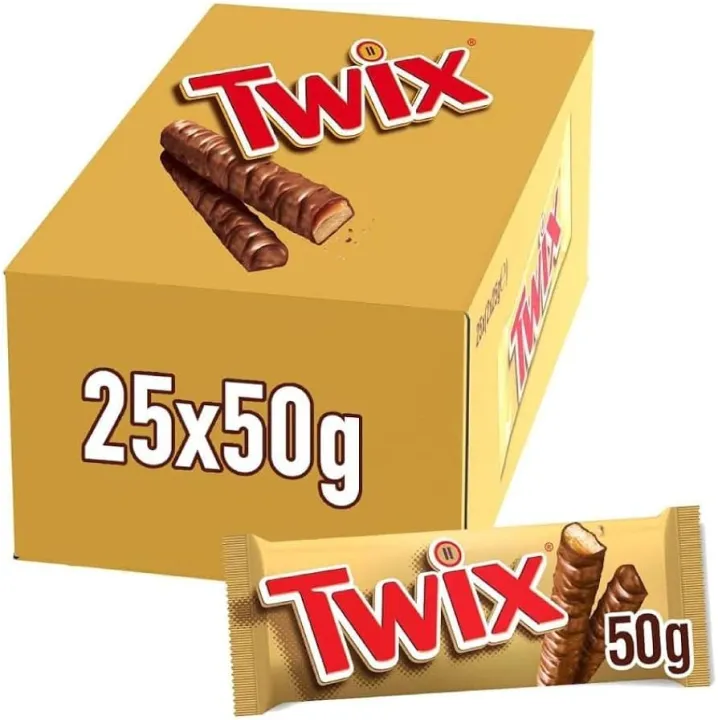 Twix Chocolate Box 50gm 25pcs Dubai | Daraz.com.bd