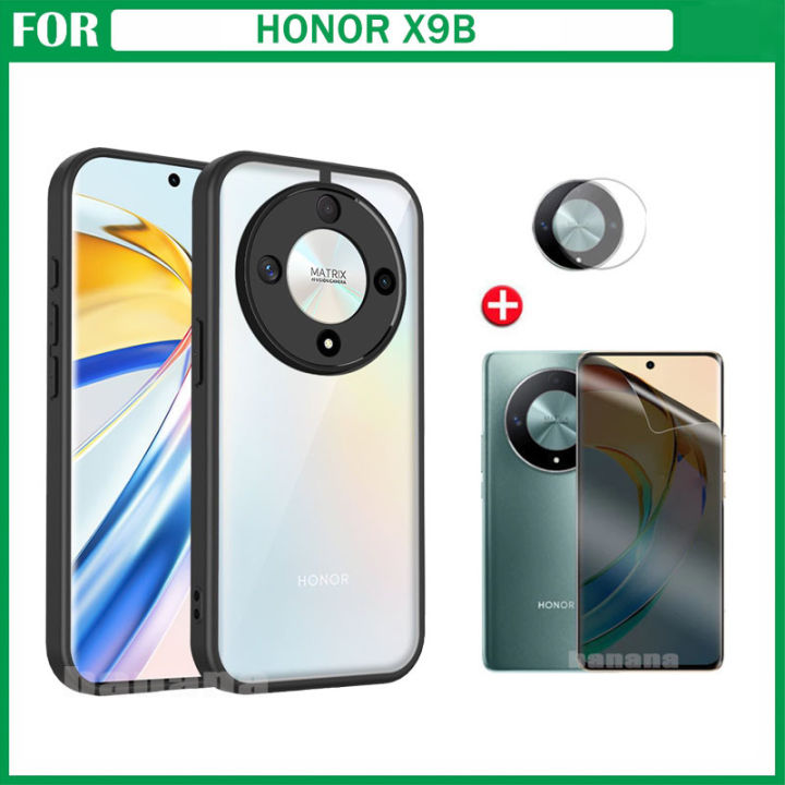 3 in 1 Honor X9b Matte Anti Fingerprint Phone Case Honor X9C Honor 400 ...