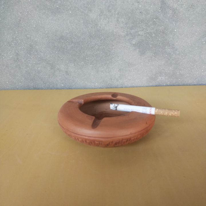 Ashtray Clay Ashtrays for Round Large Rest Outdoor Ashtray matir ...