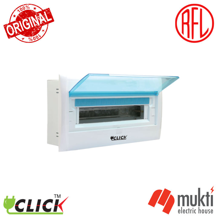 Click L14-16 Way Distribution Box Metal Electrical DB Protection Board ...