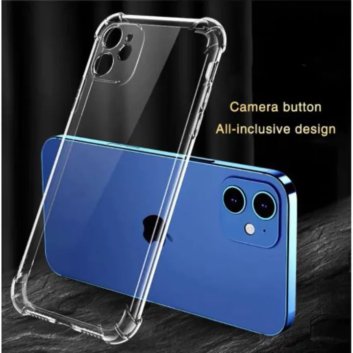 for iphn-{12 Mini} shock proof Airbag soft transparent back case ...
