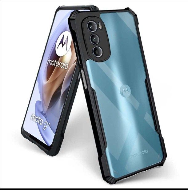 Casotec Shockproof Crystal Clear Back Case Cover for Motorola Moto G31 ...