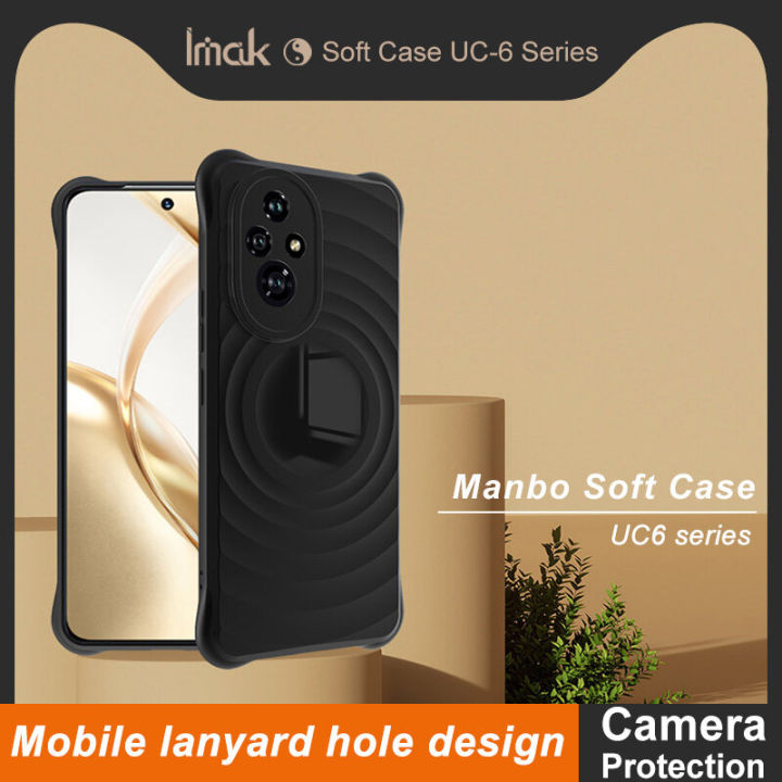 For HONOR 200 5G Case Matte Finish Camera Protection Shockproof Back ...