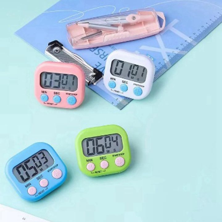 Multifunctional Magnetic Digital Kitchen Timer Clock Loud Alarm ...