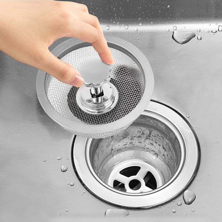 1/5Pcs Stainless Steel Kitchen Sink Filter Screen Sewer Anti-closing ...