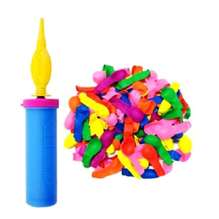 Small Size Balloons with 1 ps Balloon Pumper(200 pic) | Daraz.com.bd