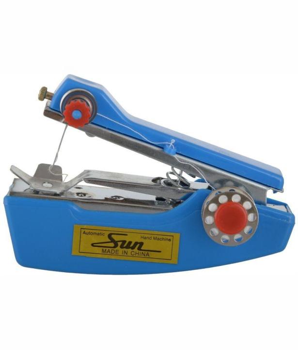 Mini Stapler Style Hand Sewing Machine for Quick and Easy Sewing - Blue ...