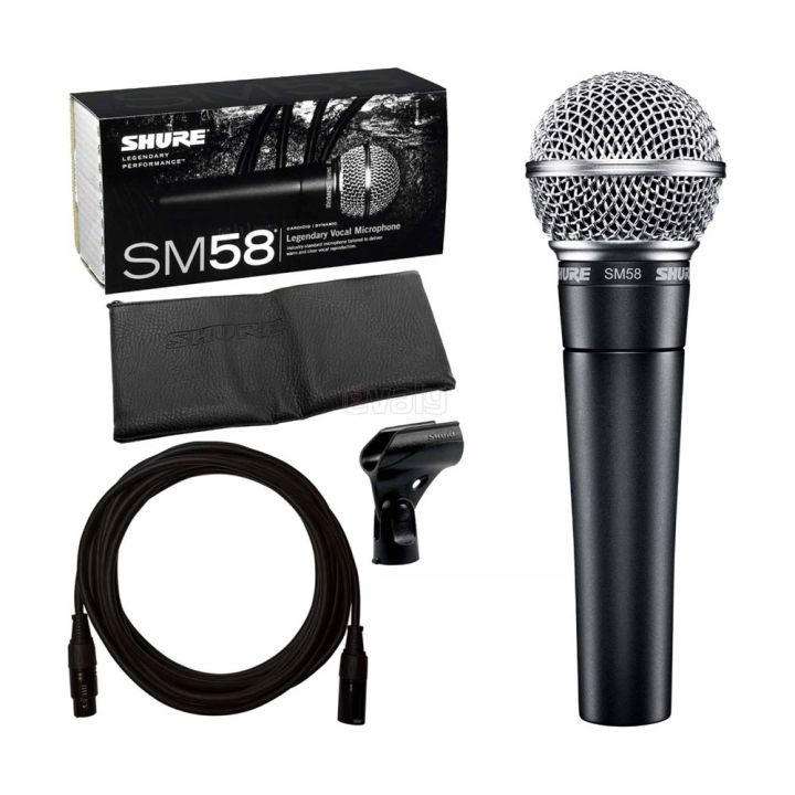 Shure SM-58 Dynamic Microphone Vocal Wired Microphone | Daraz.com.bd