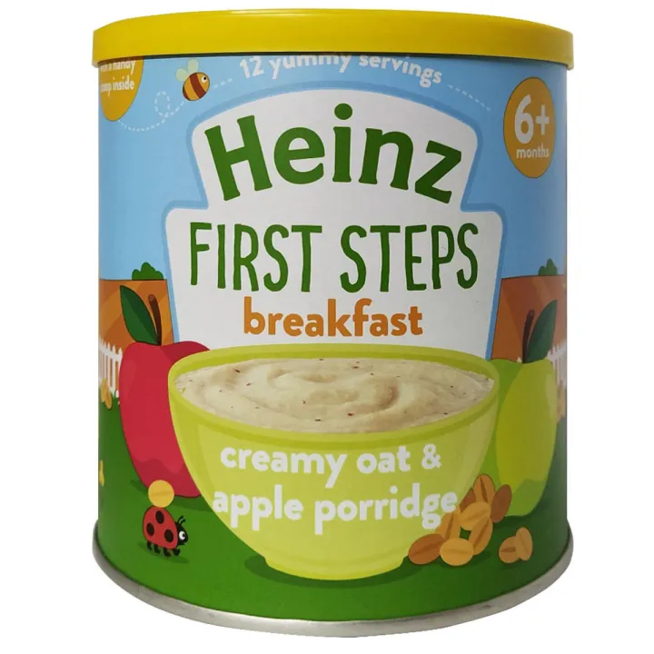 Heinz First Steps Breakfast Creamy Oat & Apple Porridge - 240gm (6 ...