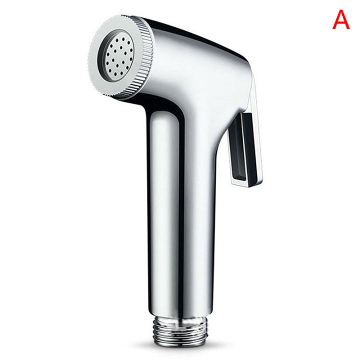 Chrome Bidet Spray Tap Hygienic Toilet Shower Head Hose Bathroom ...