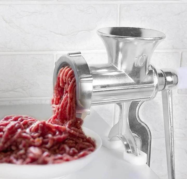 Aluminum Alloy Manual Meat Grinder No-10 (Keema Machine) | Daraz.com.bd
