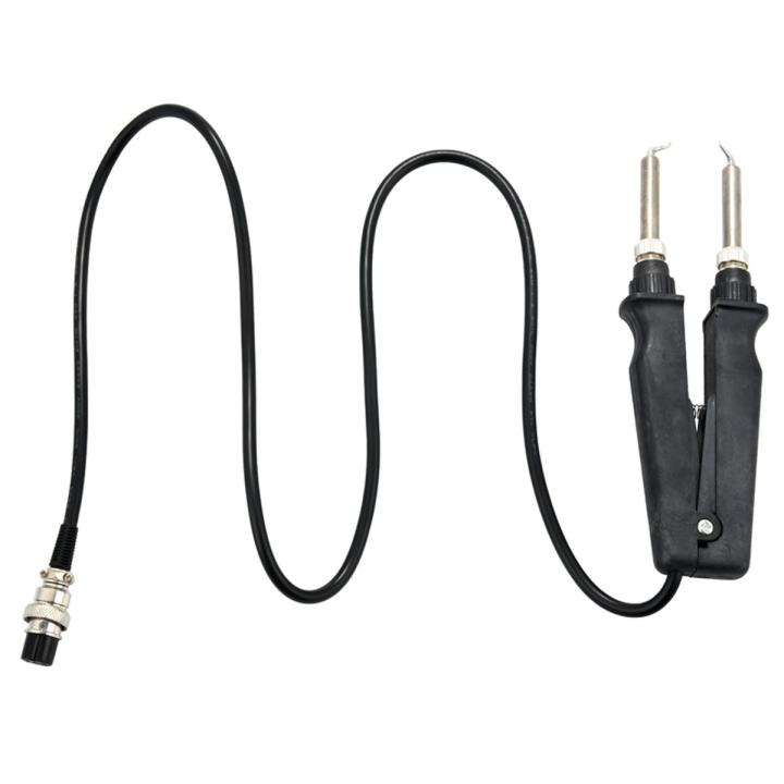 902 Esd Smd Double Soldering Iron Tweezer Handle Clip Heating Plier ...