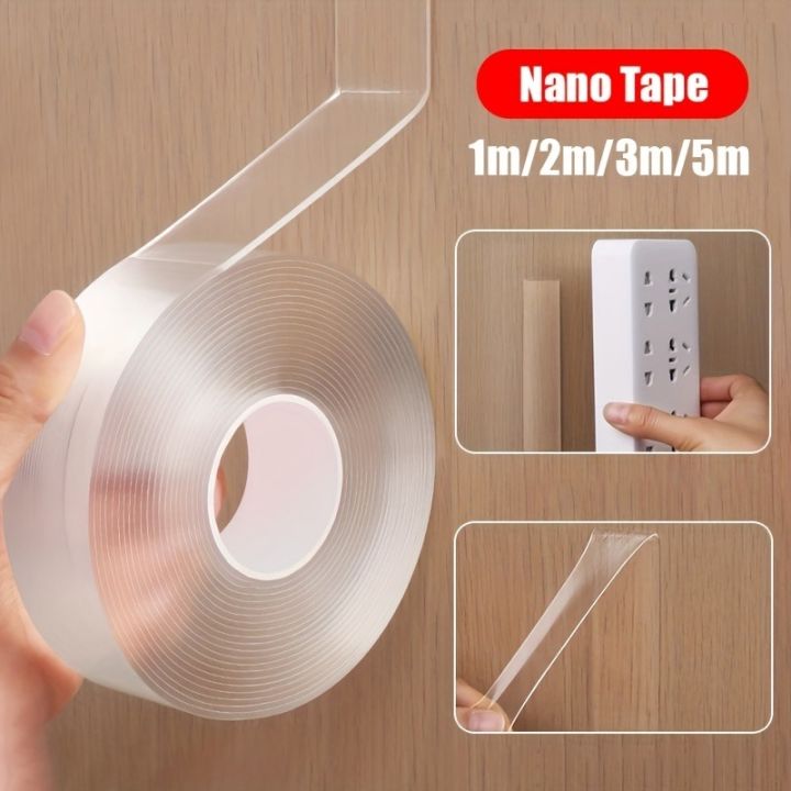 1M 2CM/3CM Wide Clear Nano Double Side Adhesive Tape - nano tape ...