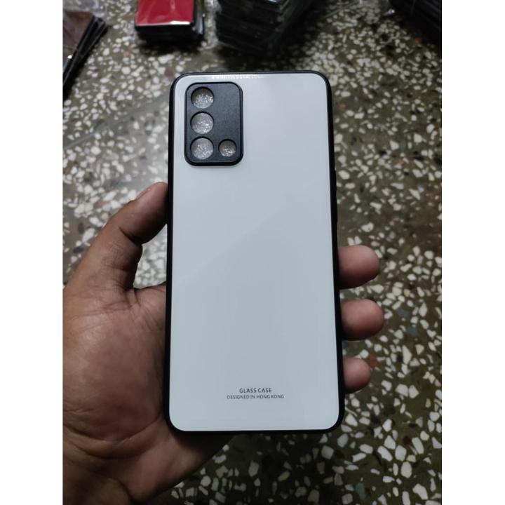 Oppo A95 "HONG KONG DESIGN" Scratchproof Tempered Glass Cover Case ...