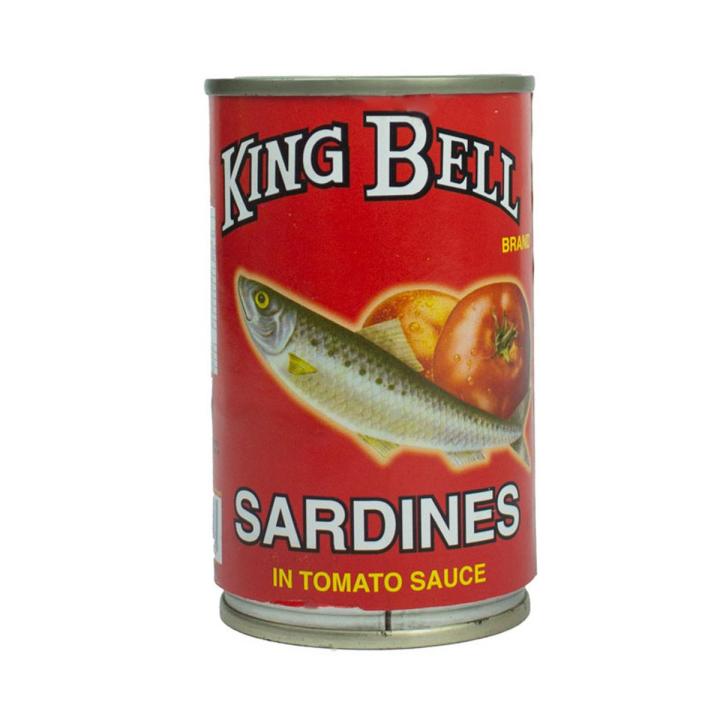 King Bell Sardines In Tomato Sauce 155g | Daraz.com.bd