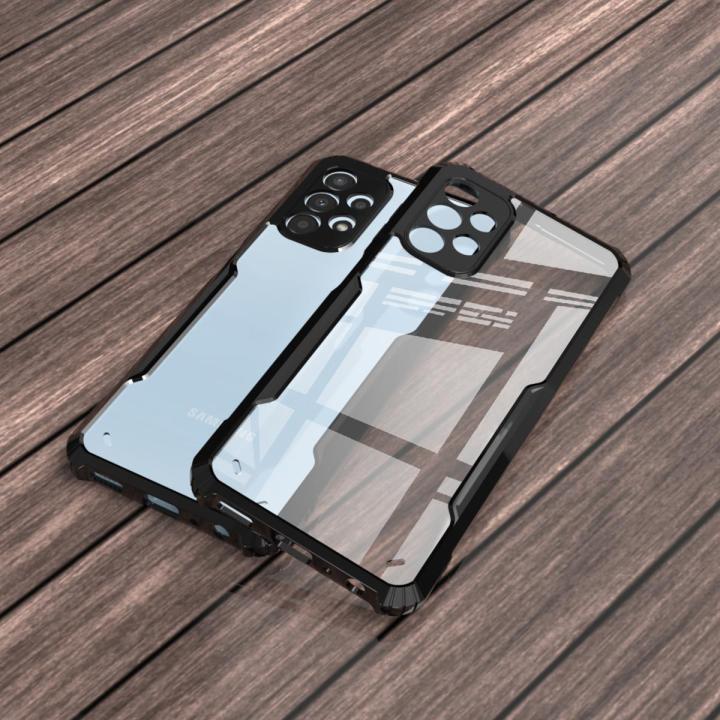 For Samsung Galaxy A13 4G Edge-Reinforced Shockproof Cushion Back Clear ...