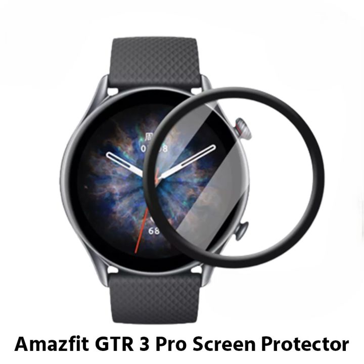Amazfit GTR 3 Pro Smart Watch Screen Protector Glass, Anti-Scratch ...
