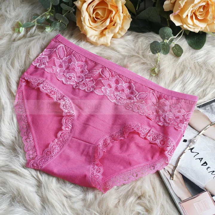2 Pieces combo pack Women's Underwear Invisible Seamless Bikini Lace ...