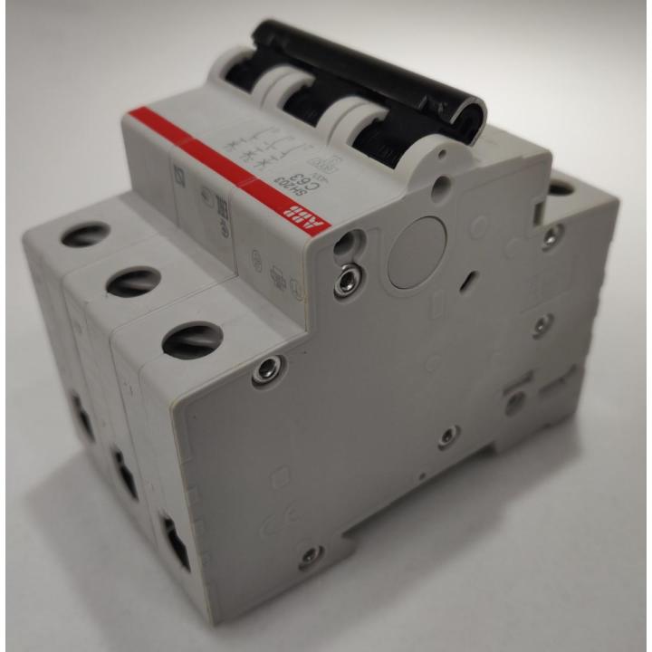 ABB GERMANY 63A 6kA MCB TP 3P Miniature Circuit Breaker Three Pole | Daraz.com.bd