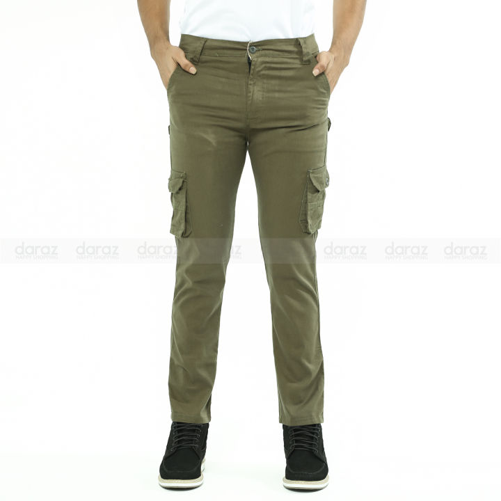 Twill Cotton Cargo/Mobile Pant For Men | Daraz.com.bd