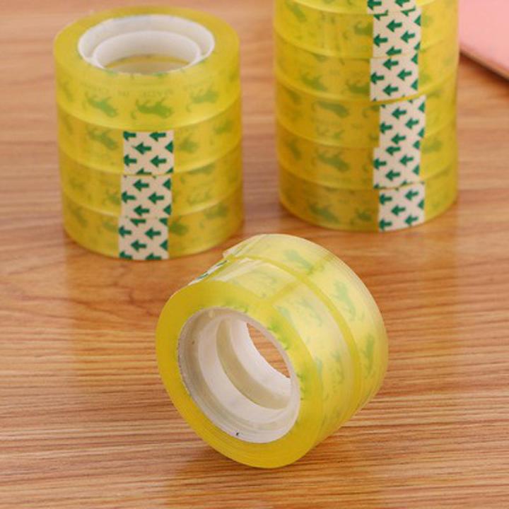 Stationery Scotch Tape half inch 30 Yard mini tape 12pcs | Daraz.com.bd