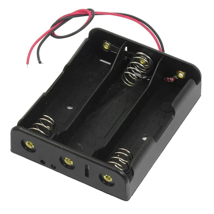 3 Chamber Battery Holder 18650 batteries | Daraz.com.bd