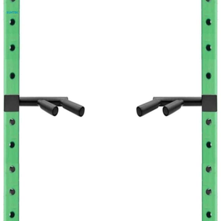 2 Pieces Fitness Bars Attachments Home Gym Workout Parallel Bars Heavy ...