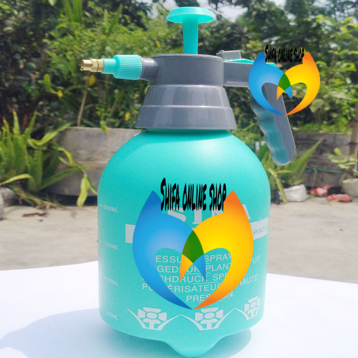 2L High Pressure Watering Can Spray Bottle Water Sprayer Air Pressure ...