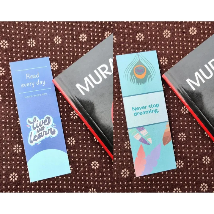 Colorful Paper Bookmark (Customization available) | Daraz.com.bd