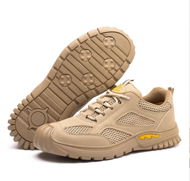 DINGGU safety shoes/ Steel toe and steel mid sole safety shoes/ Light ...