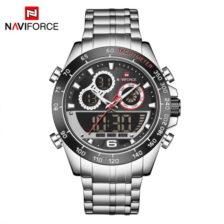 NAVIFORCE NF9188 LED Digital Luminous Luxury Watch for Man | Daraz.com.bd