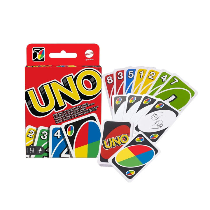 Uno Card Game Play 1pcs Multicolor Bd
