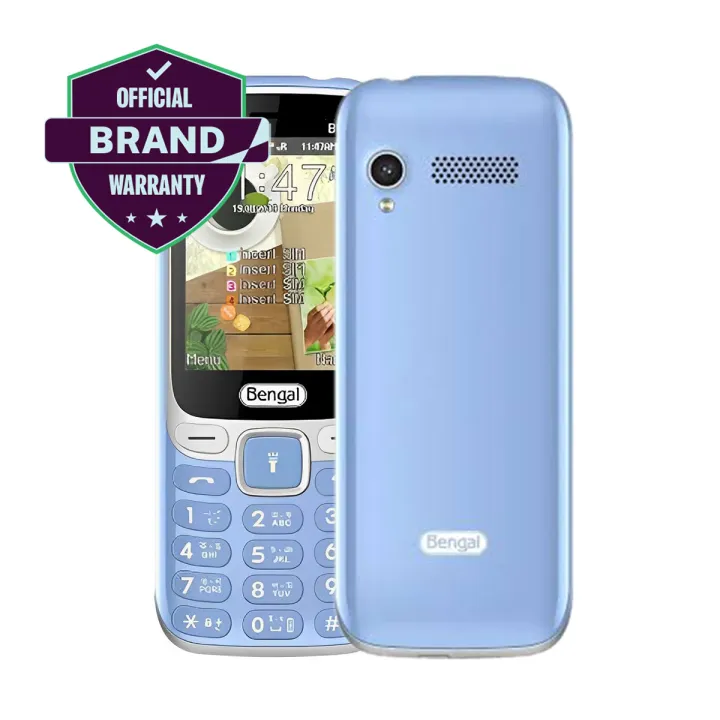 Bengal BG 211 BD 4 Sim Standby 2.4 "Display 1700mah Battary Button Feature Mobile Phone | Daraz ...