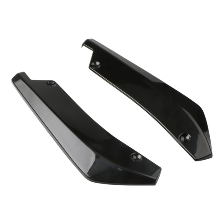 Car Body Cover Rear Bumper Splitter Diffuser Canard Wrap Spoiler Side ...