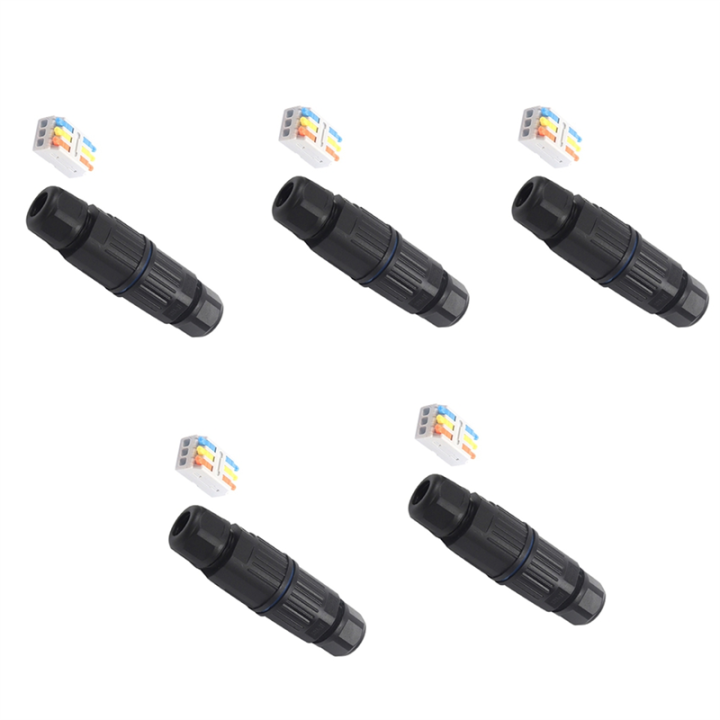 Junction Box IP68 Waterproof 5 Sets Outdoor 2 Way Electrical Cable ...