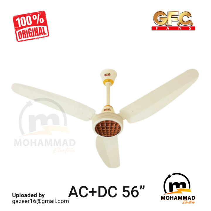 GFC Solar Crown Plus AC+DC Ceiling Fan 56" | Daraz.com.bd