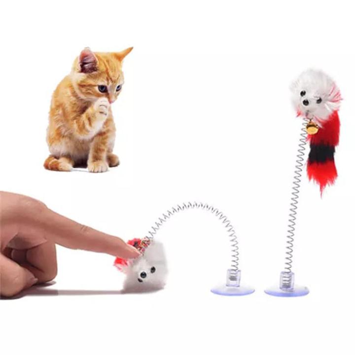 Cats Funny Cat Toy Pet Set Schtch Schine Pet Cat Product Elastic Father ...