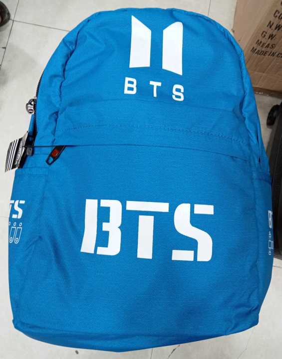 BTS Lago Waterprof Backpack - Sky Blue | Daraz.com.bd