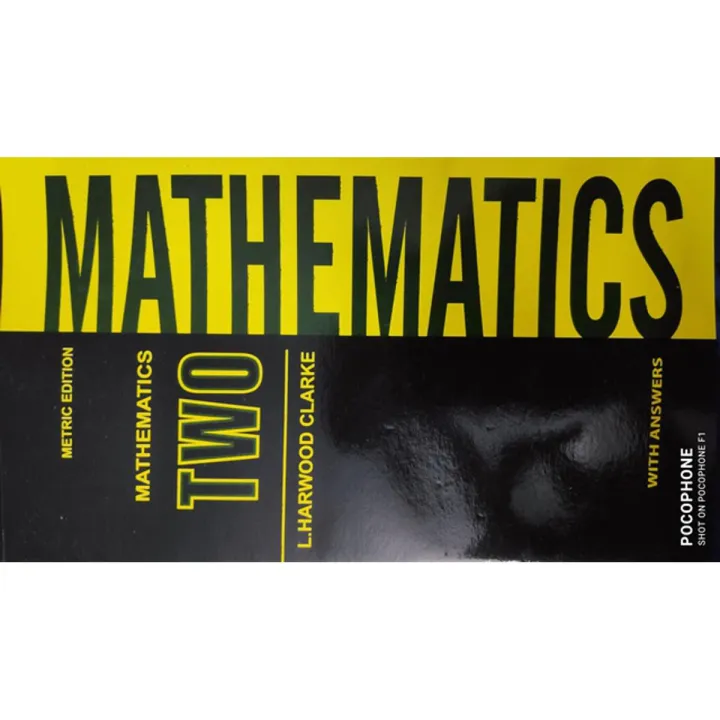 Mathematics Two With answers | Daraz.com.bd