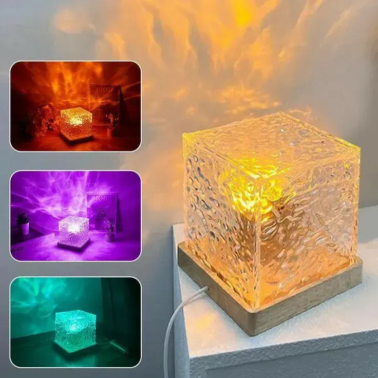 USB Dynamic Water Pattern Light Price in Bangladesh | Crystal LED Night ...