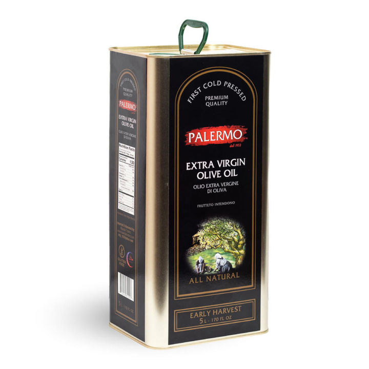 Palermo Organic Extra Virgin Olive Oil 5L | Daraz.com.bd