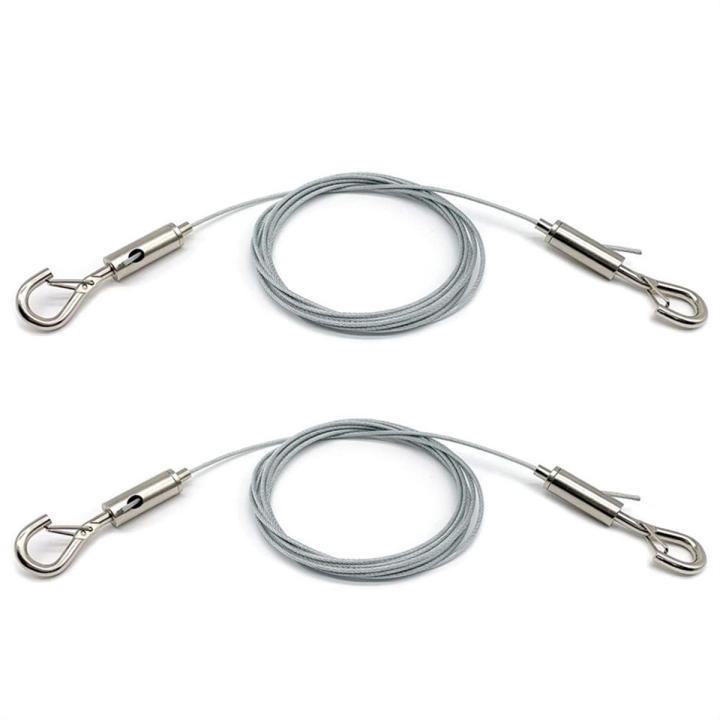 2 Pack Stainless Steel Wire Rope Wire Rope Accessories 50 Lbs for ...