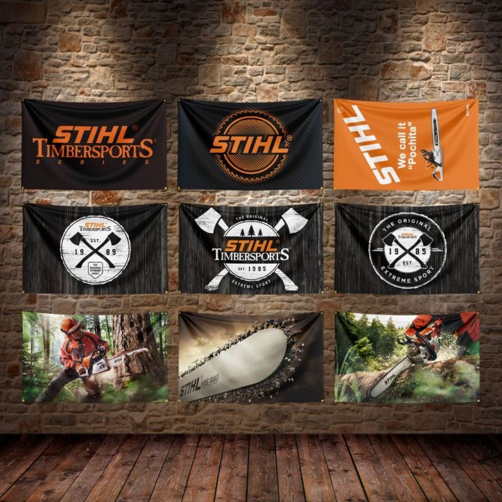 3X5Ft Stihl Timbersports Series Flag Polyester Digital Printing Banner ...