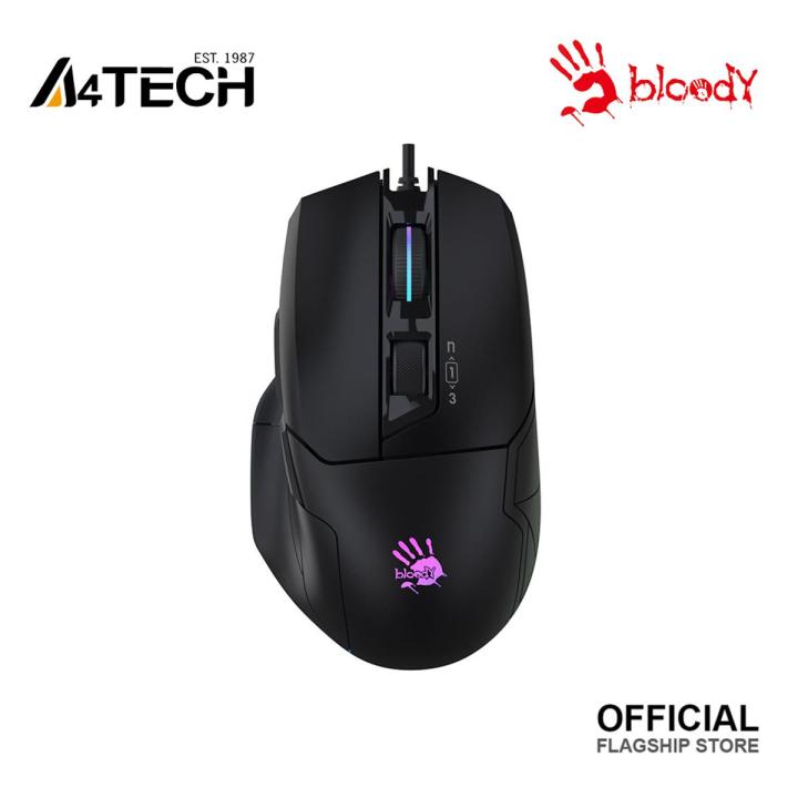 A4tech Bloody W70 Max RGB Gaming Mouse - RGB Gaming Mouse - 10000 CPI - 5 RGB Effects - 2000 Hz ...