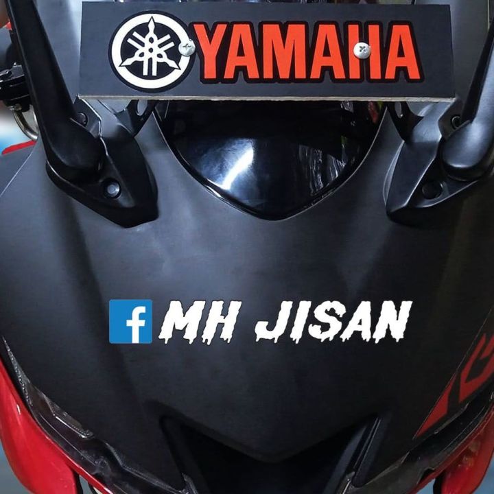 customize name tag sticker for Bike | Daraz.com.bd